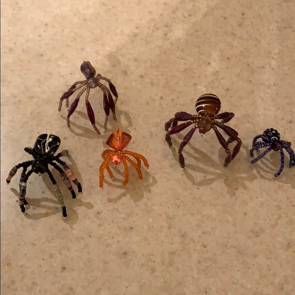 Other | Handmade Beaded Spiders | Poshmark